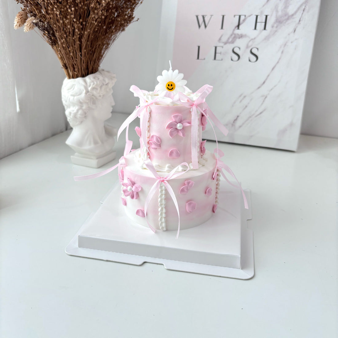 Mini 2 Tier_Lara – Ning’s Cake